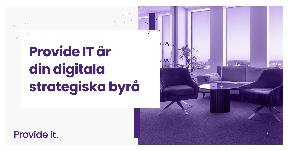 Provide it - din digitala strategiska byrå